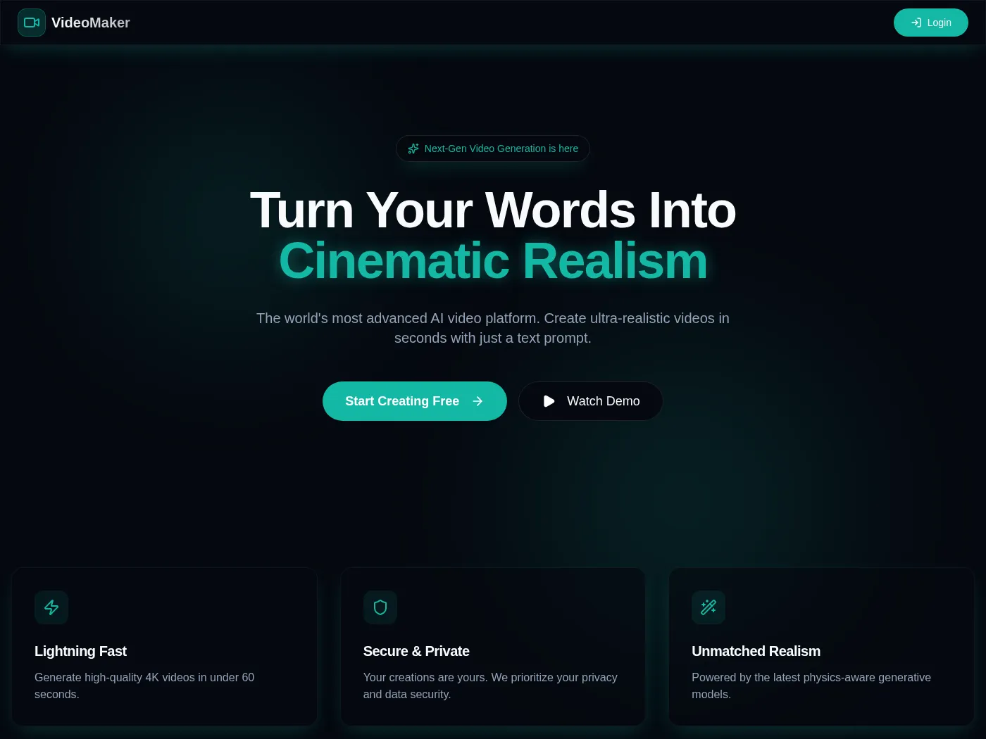 Prompt Video Maker
