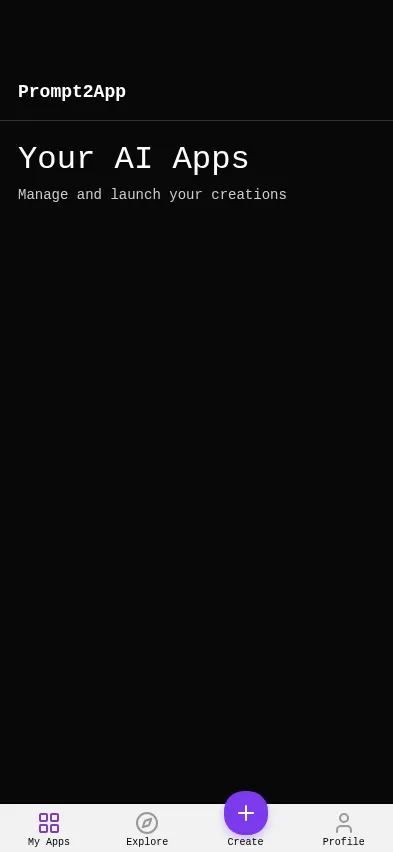 Prompt2App Creator