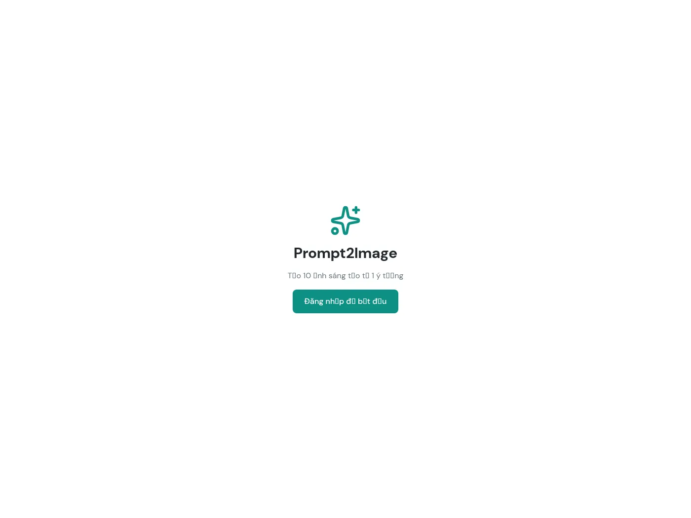 Prompt2Image Mini App
