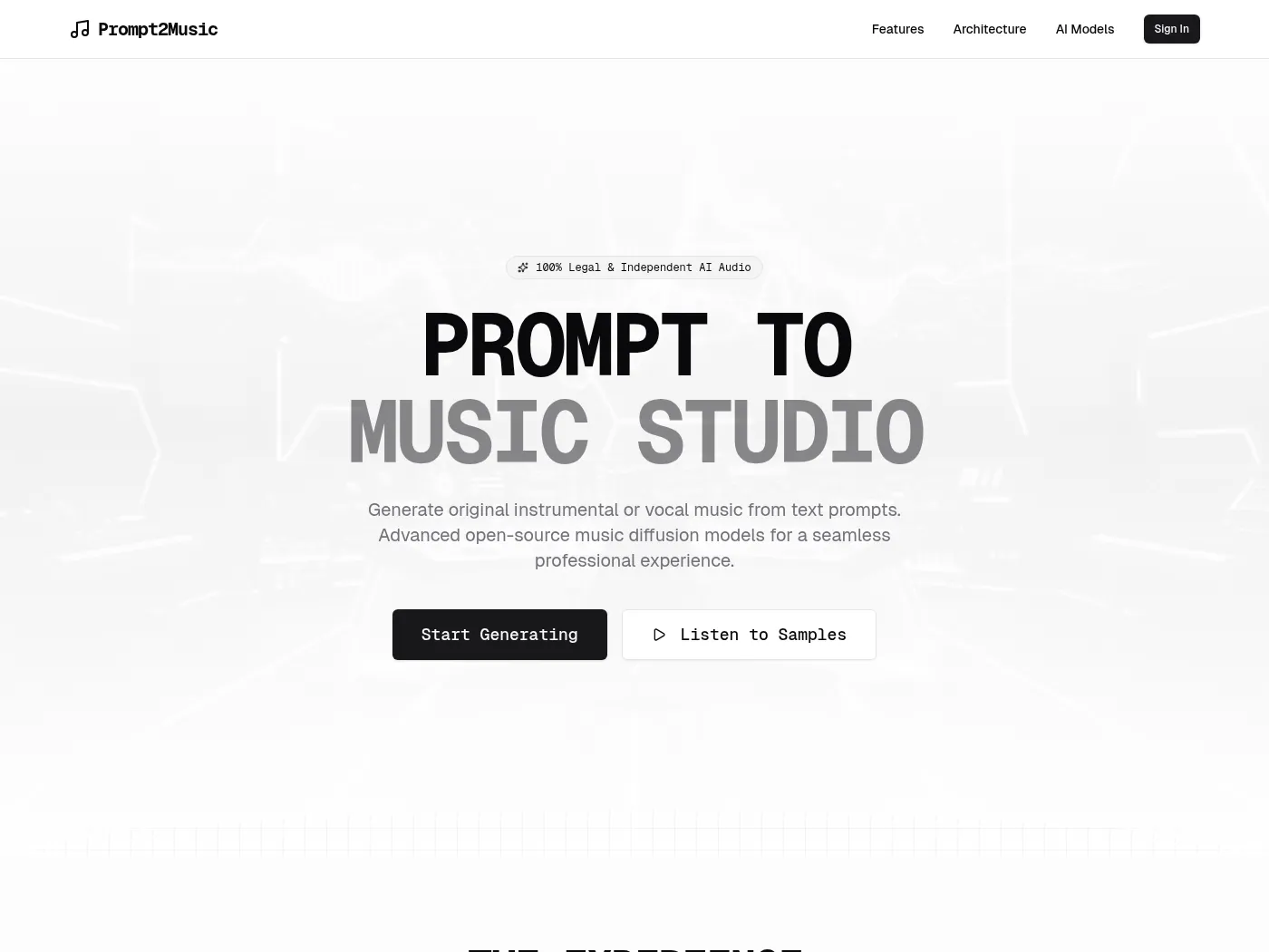 Prompt2Music AI Studio