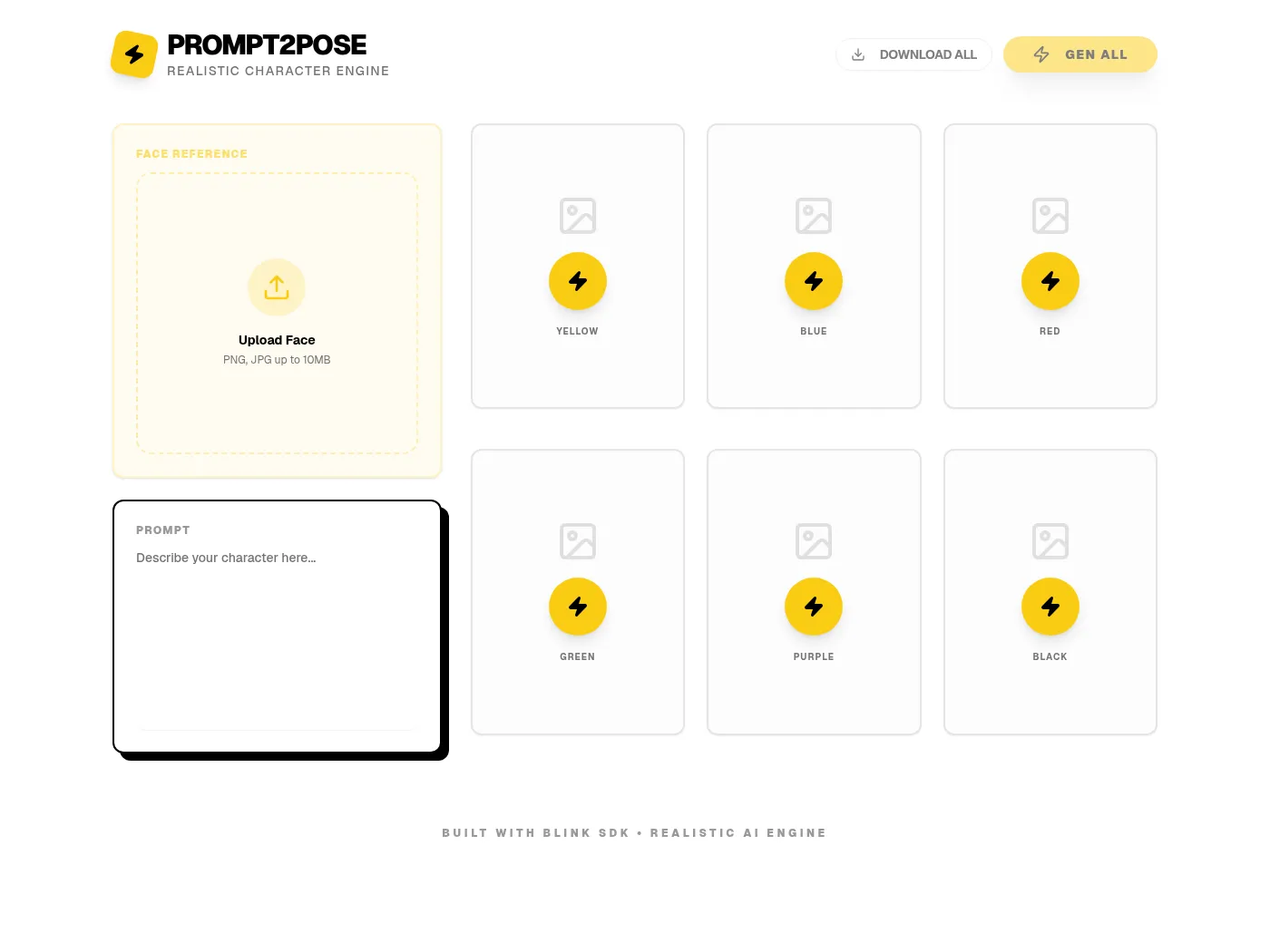 Prompt2Pose Images