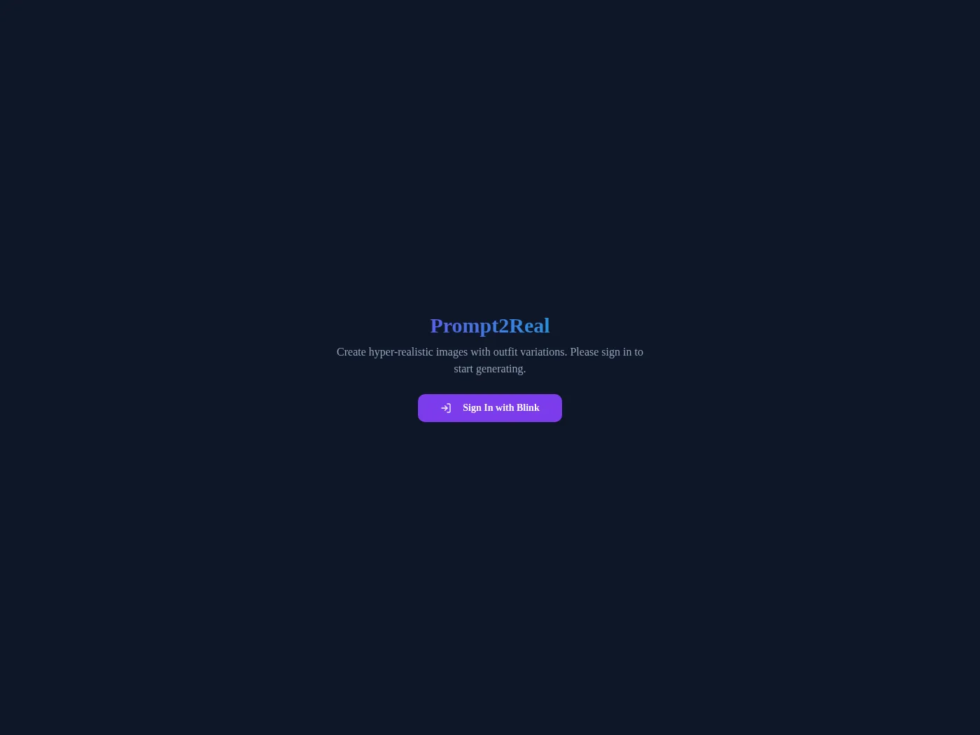 Prompt2Real Image Creator