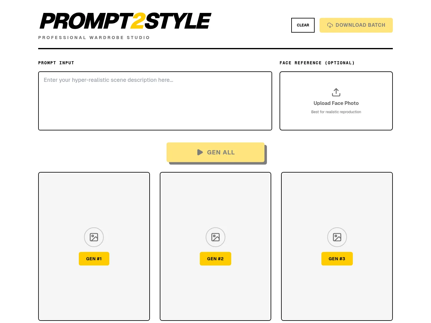 Prompt2Style Image Creator