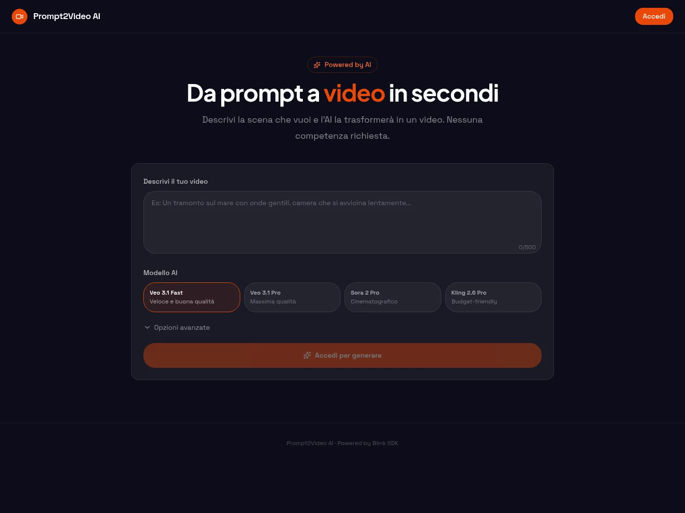 Prompt2Video AI