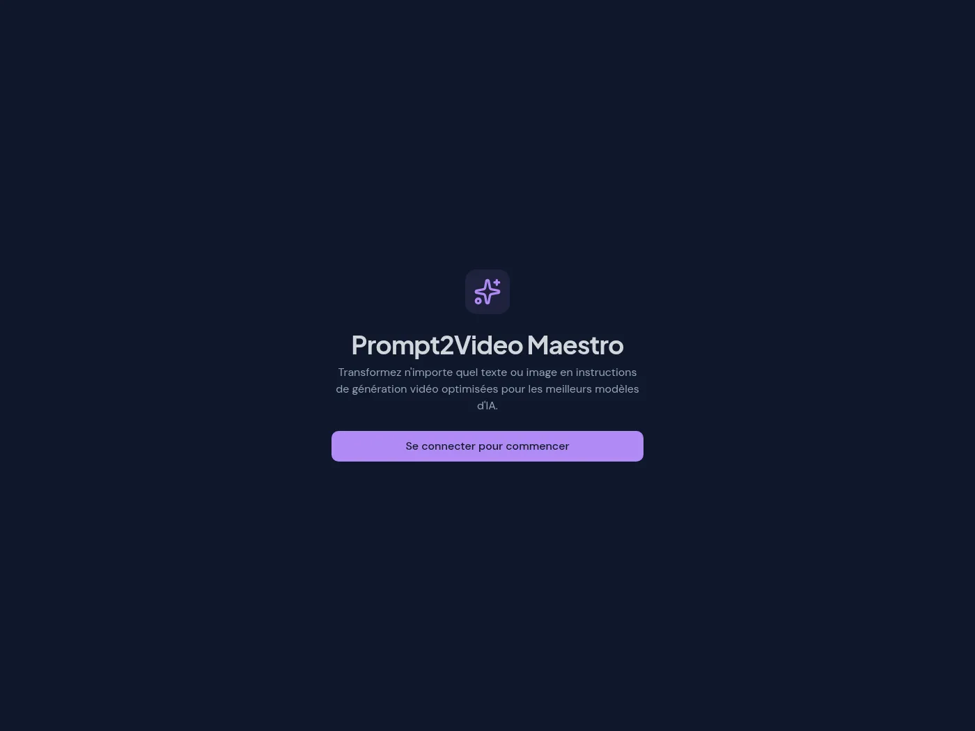 Prompt2Video Maestro