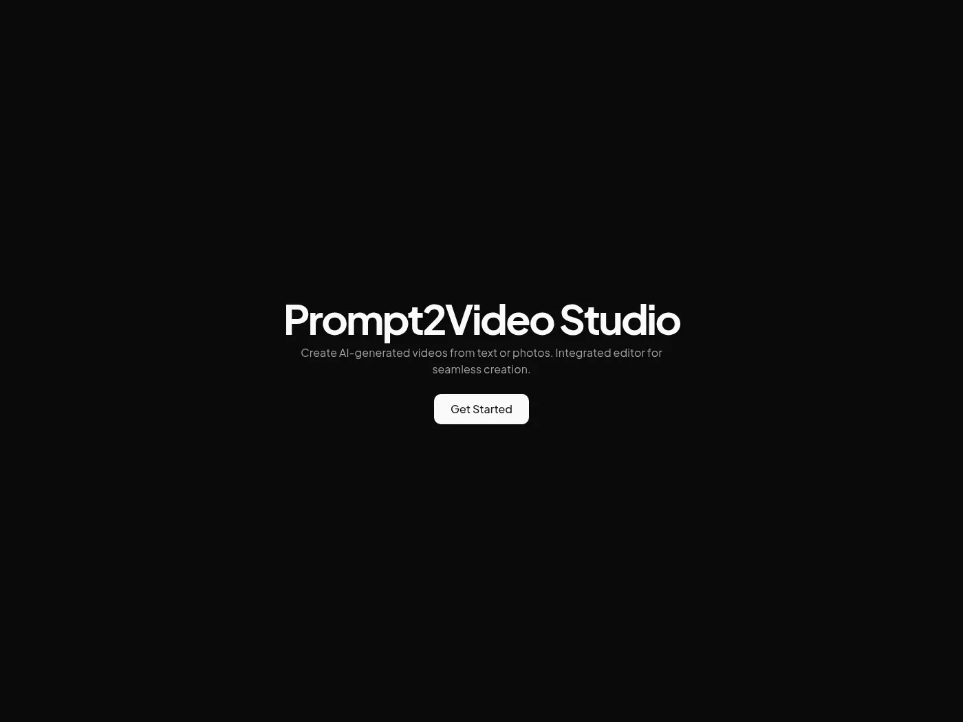 Prompt2Video Studio
