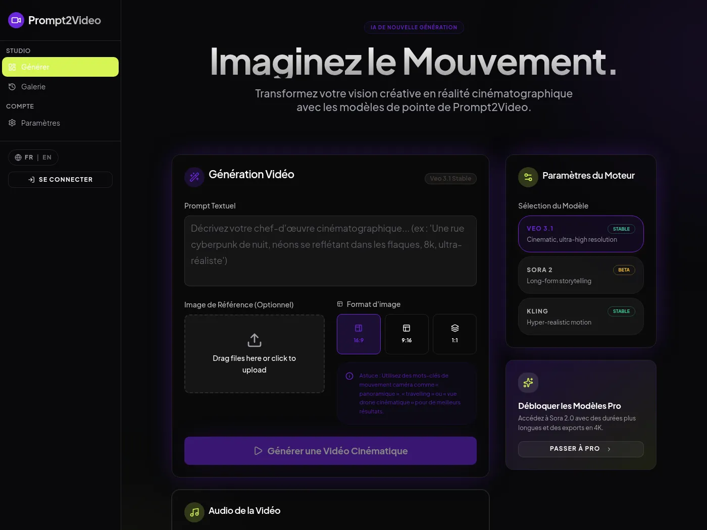Prompt2Video Studio