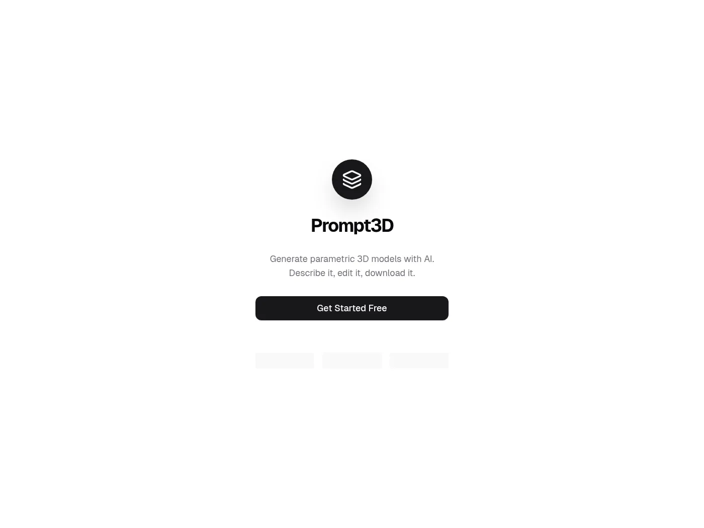 Prompt3D Live 3D Generator
