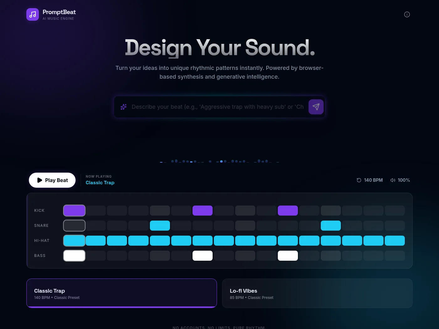 PromptBeat Generator