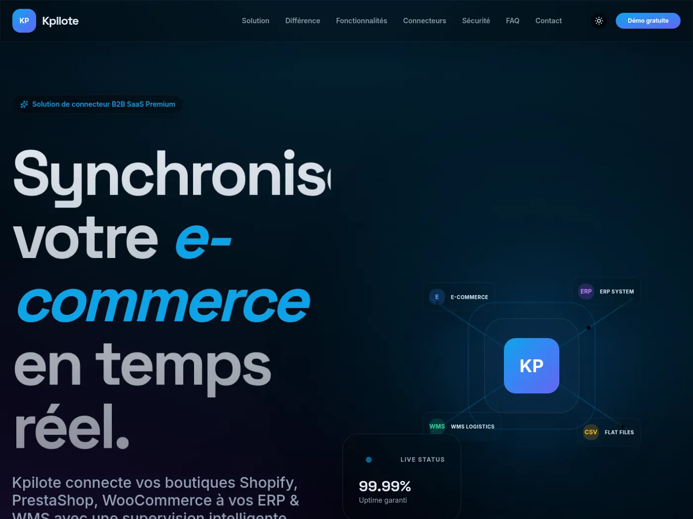 PromptBlink AI Landing Page