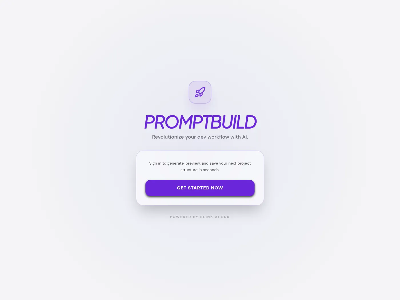 PromptBuild App