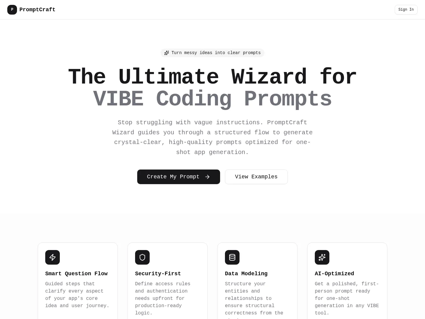PromptCraft Wizard