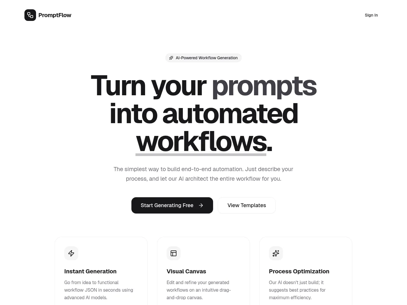 PromptFlow Generator