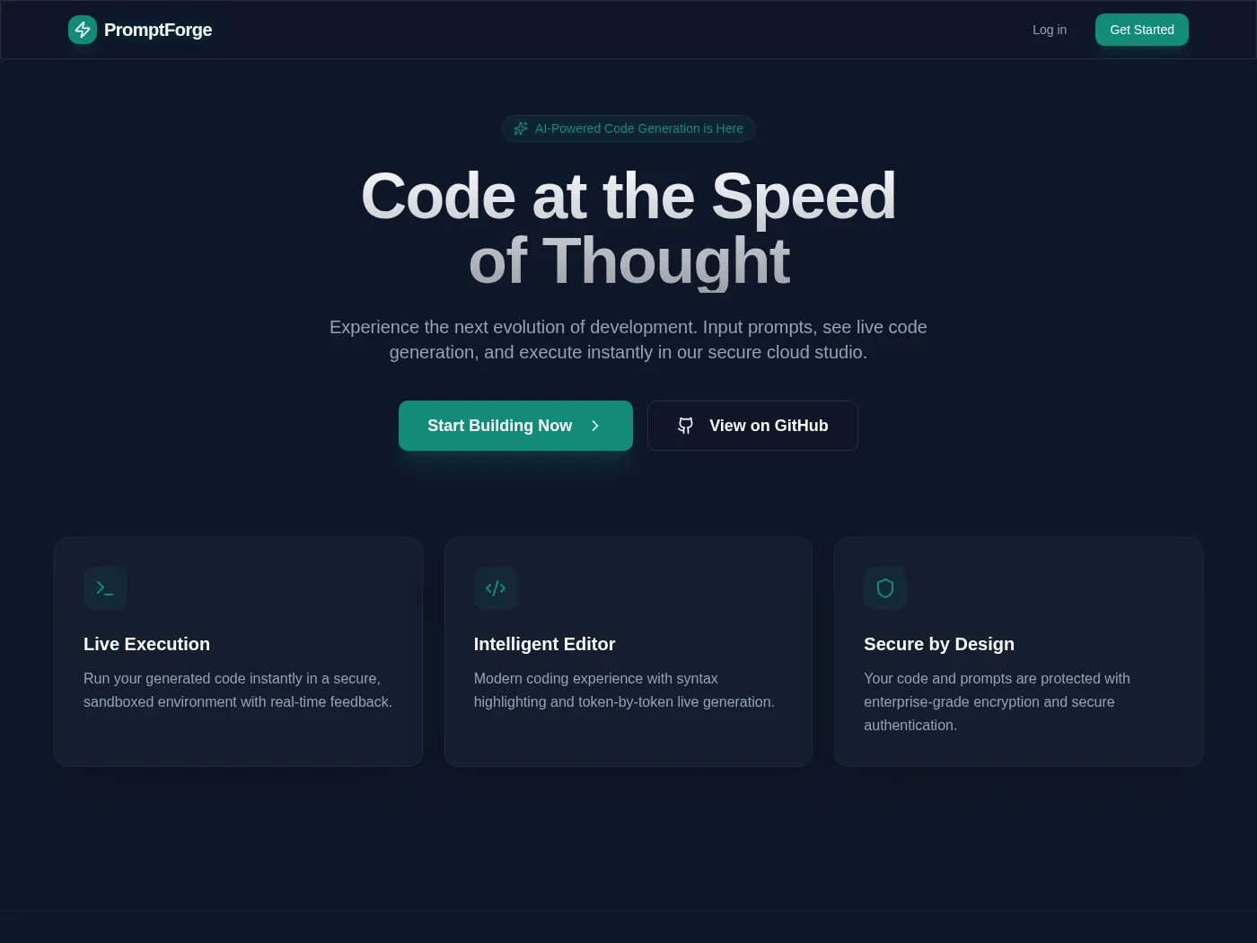 PromptForge AI Studio