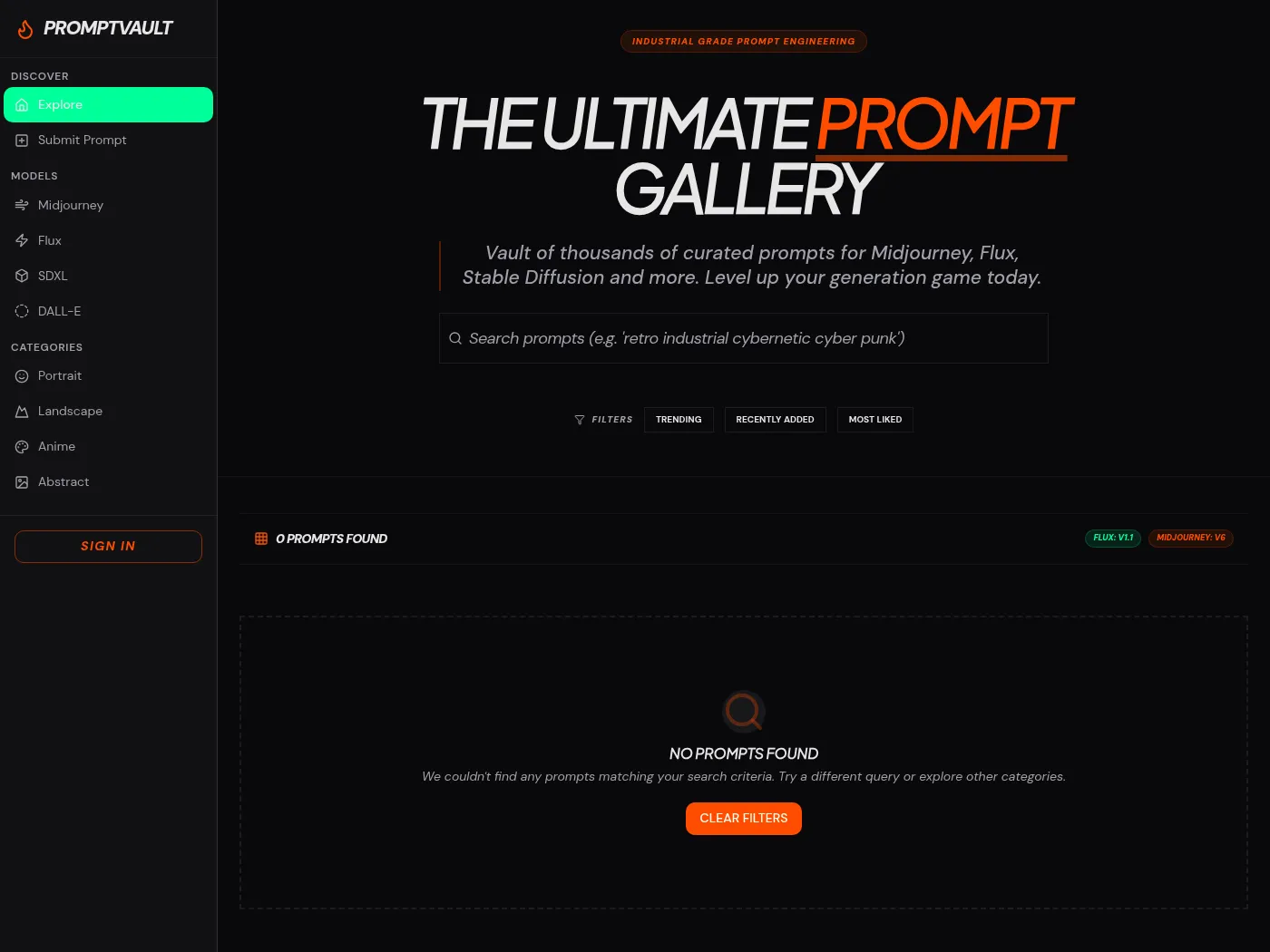 PromptHero Clone
