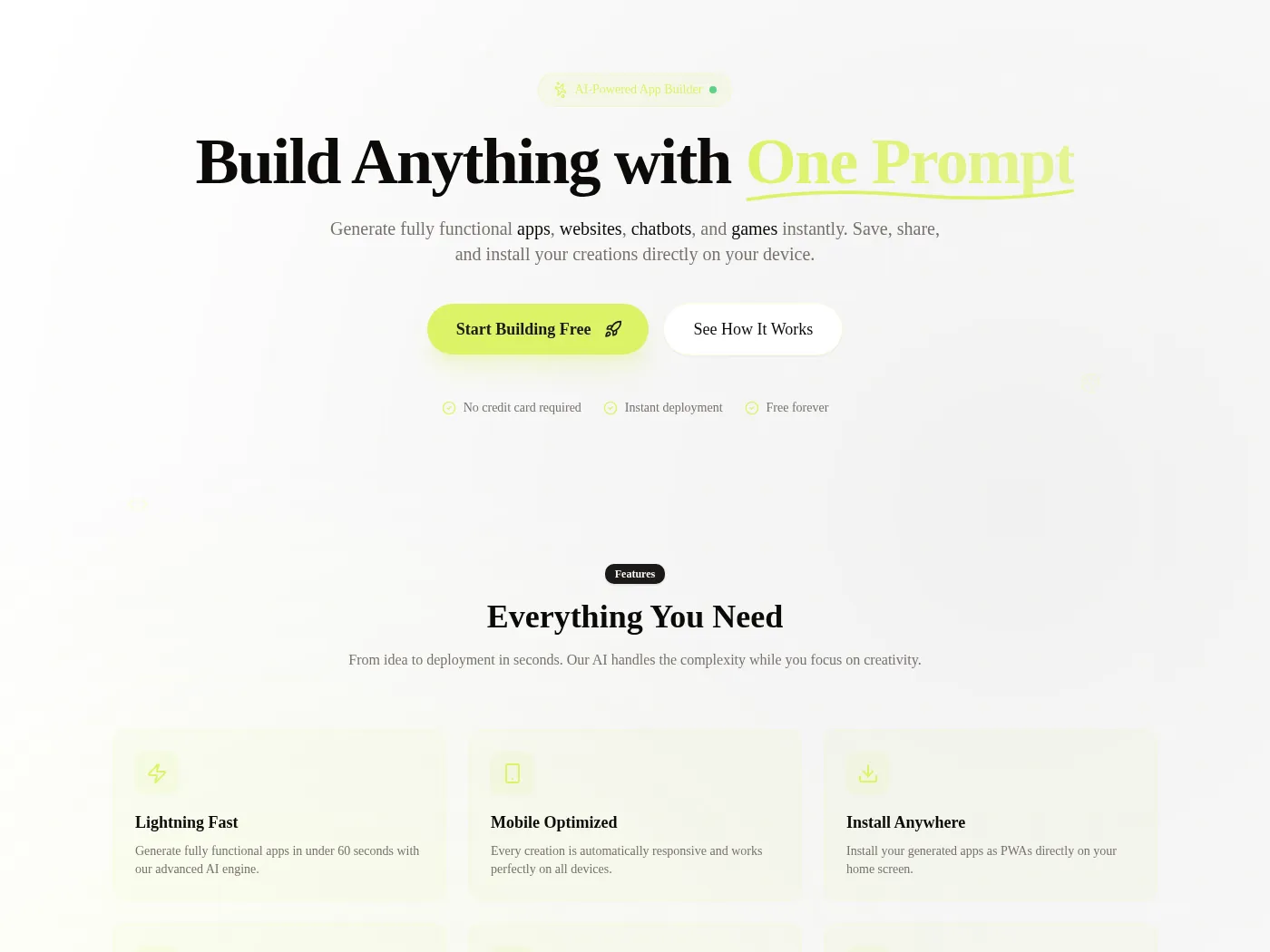 Promptify AI Builder