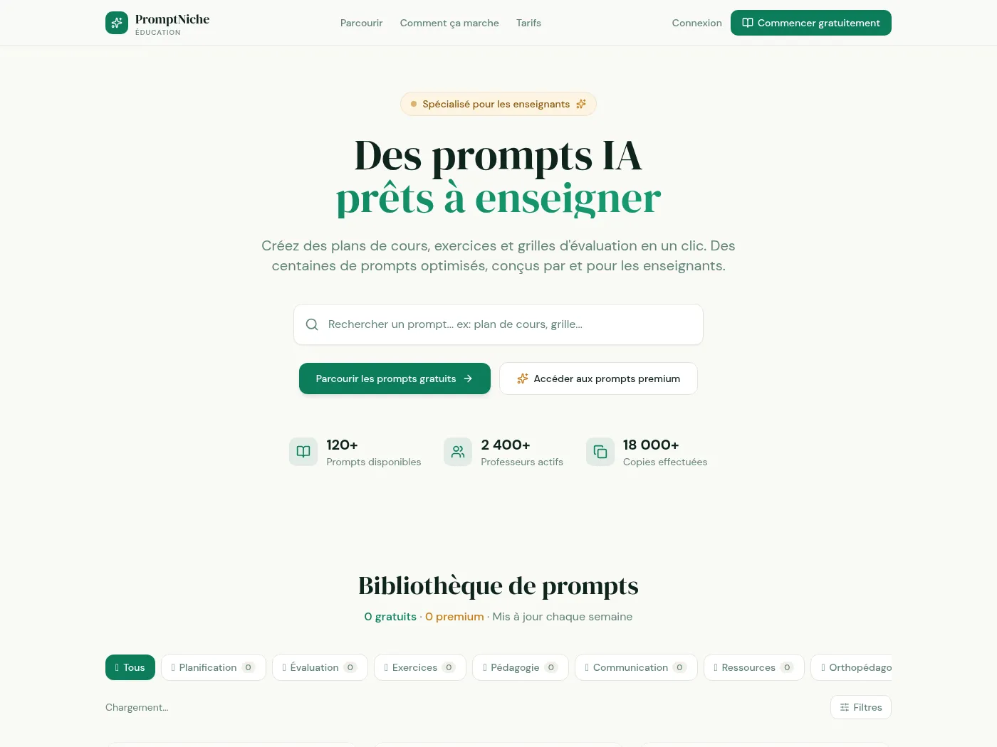 PromptNiche Hub