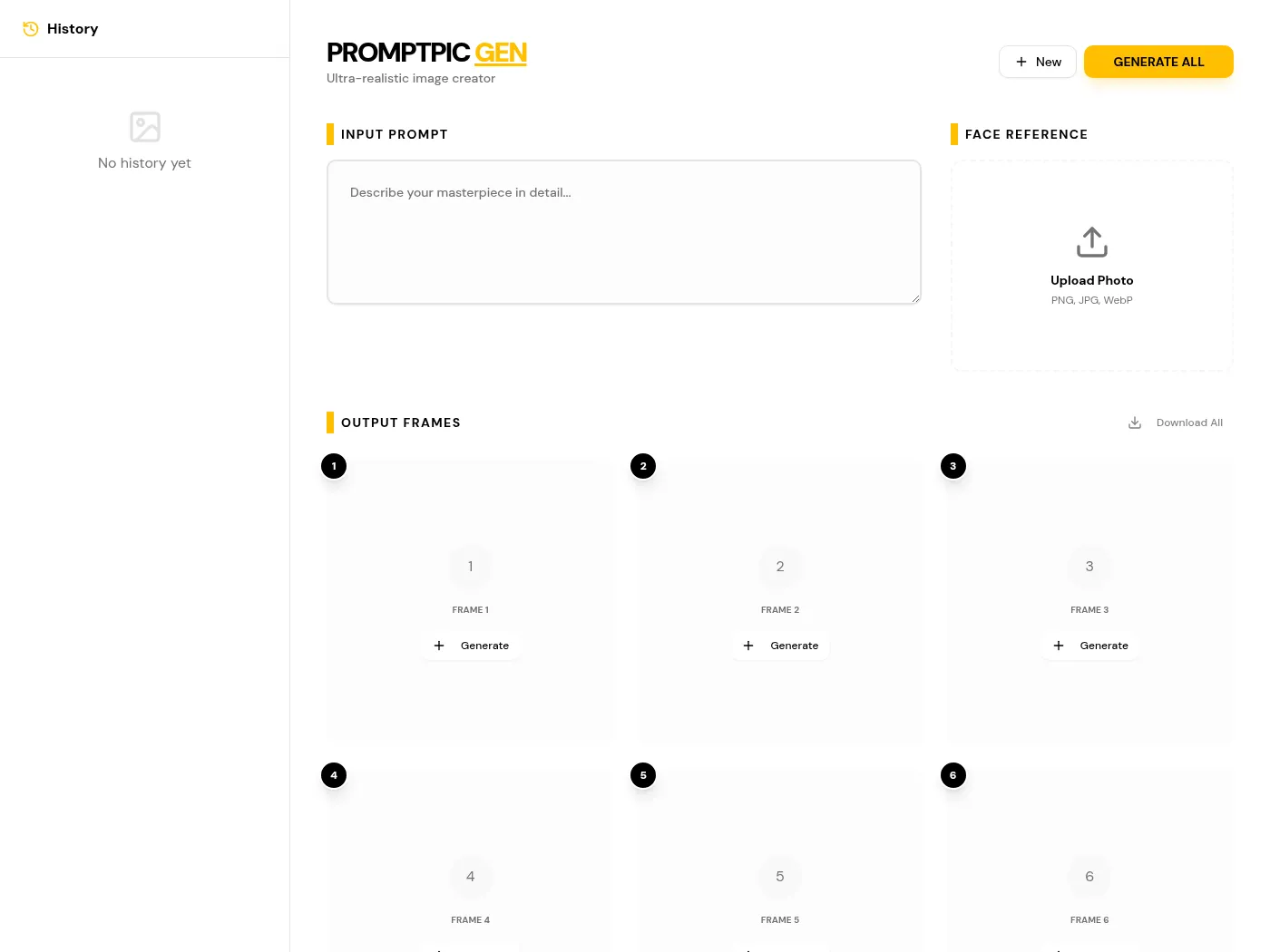 PromptPic Generator