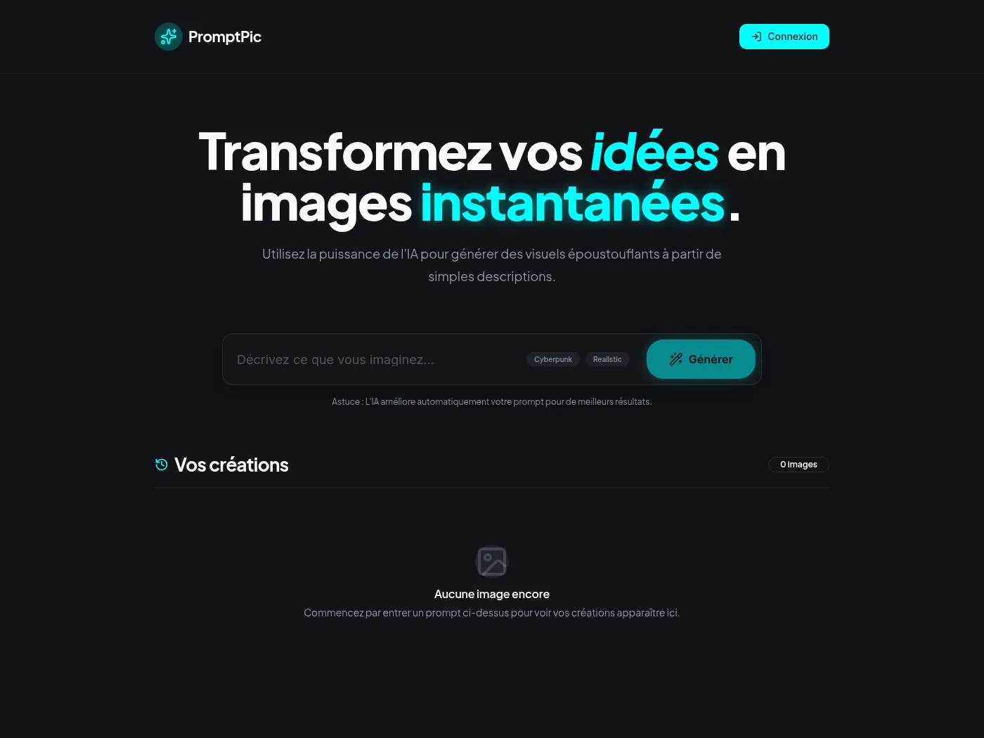 PromptPic Generator
