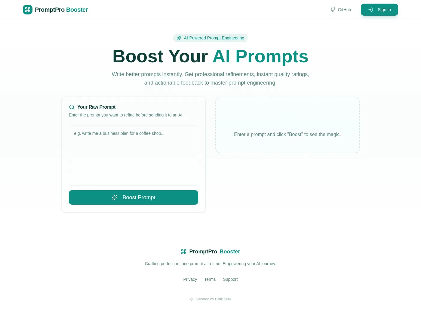 PromptPro Booster
