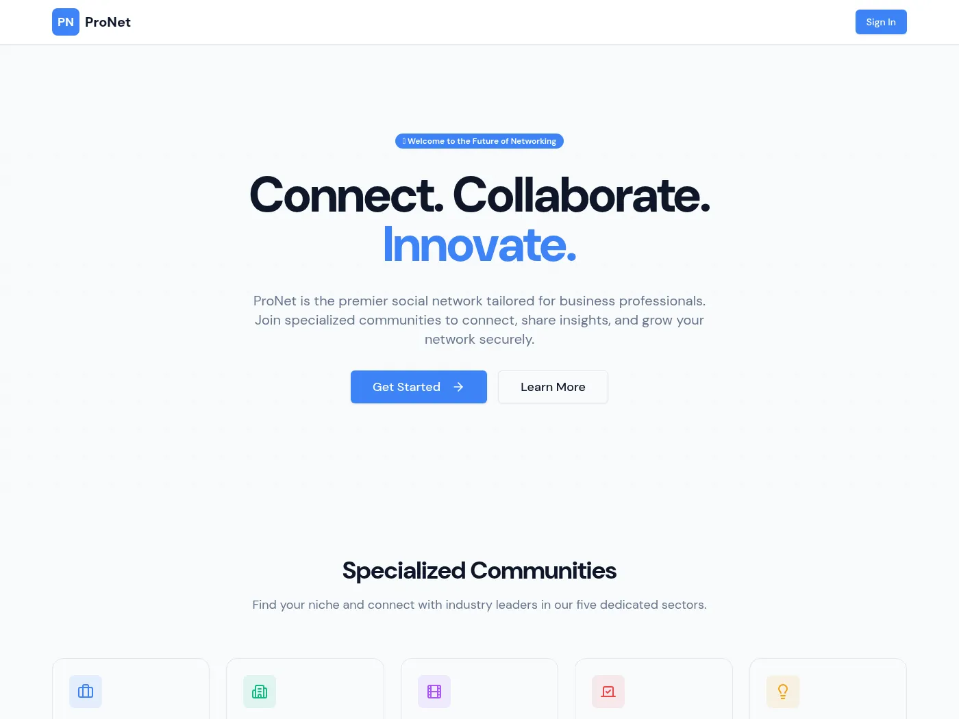 ProNet Social Network (Remix)