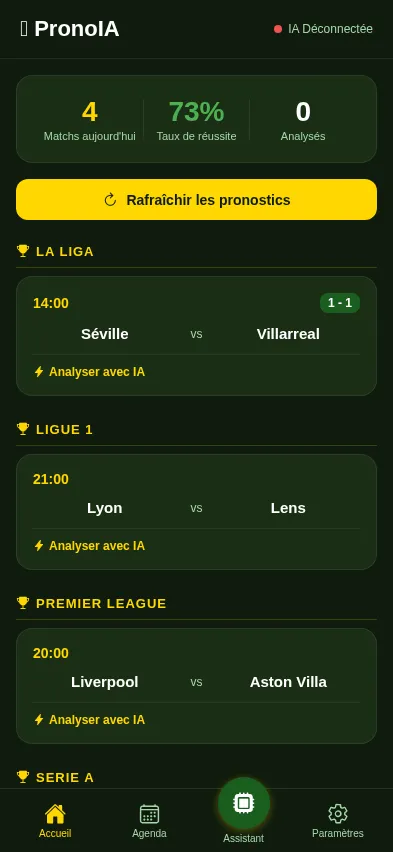 PronoIA Football AI