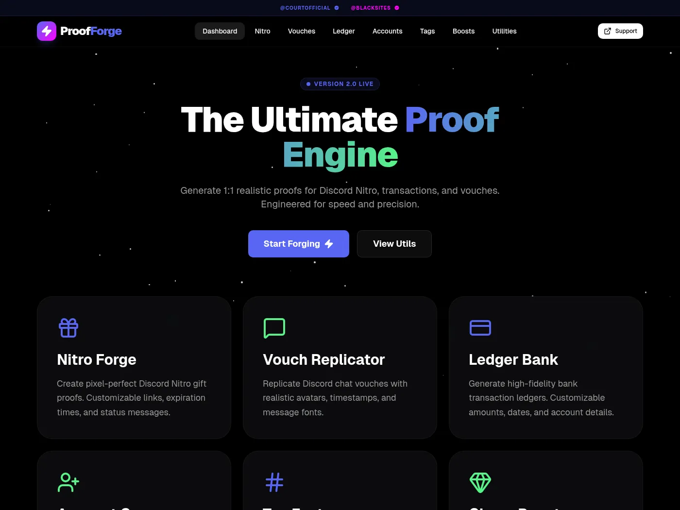 ProofForge Web Generator