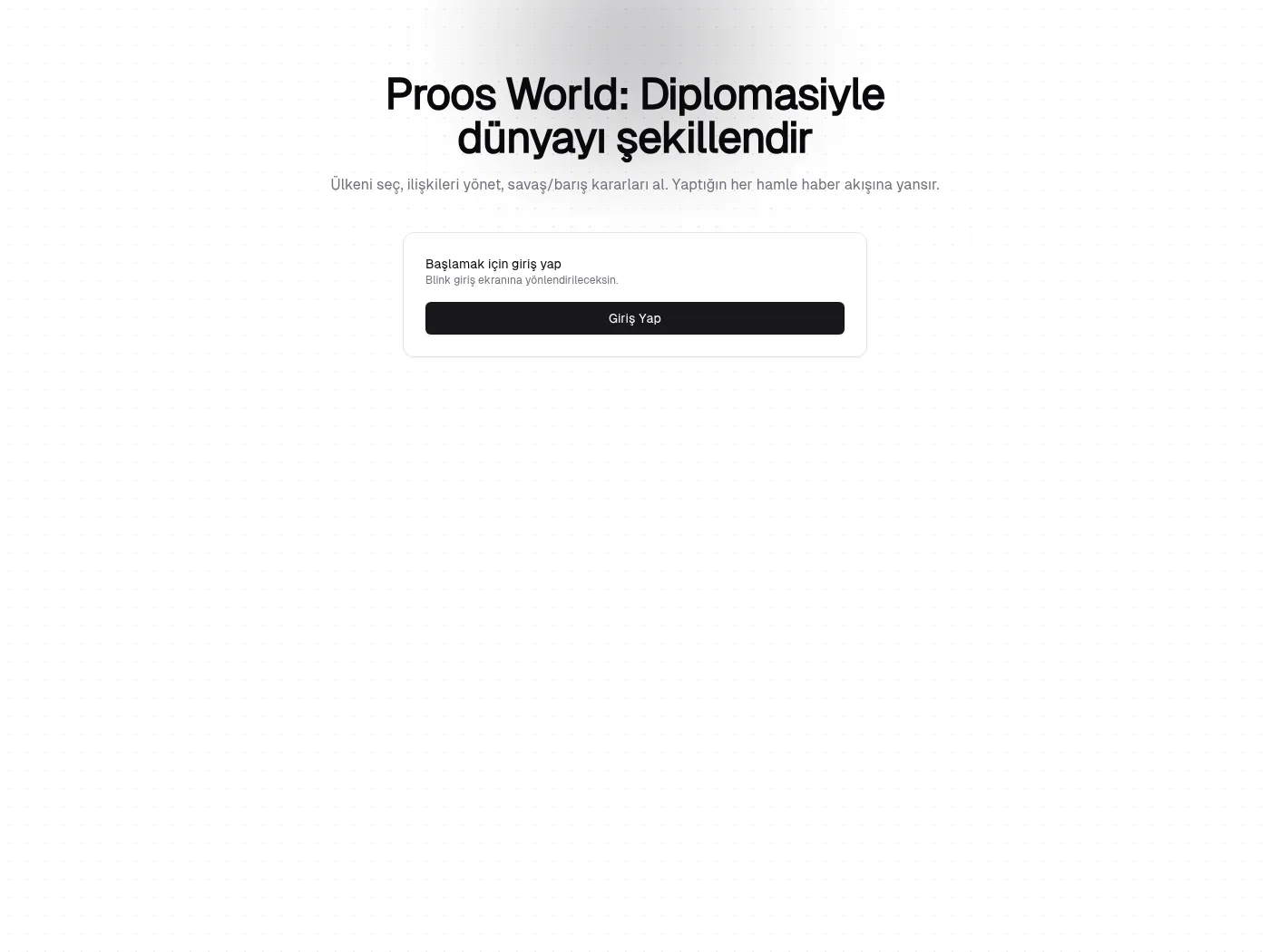 Proos World Simulator