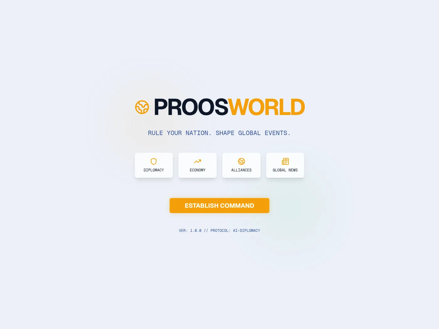 Proos World Simulator