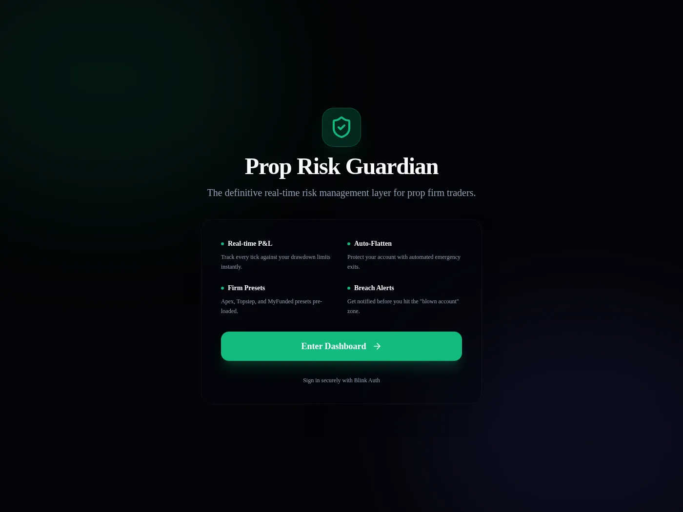 Prop Risk Guardian