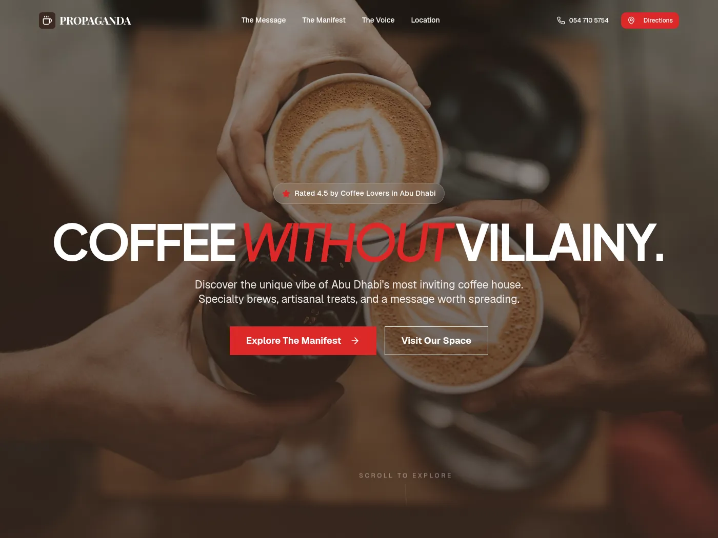 Propaganda Coffee Web