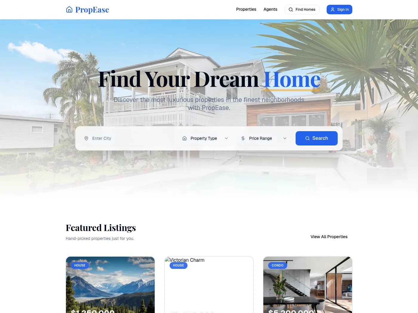 PropEase Real Estate