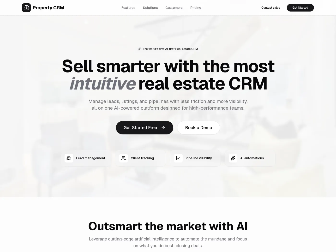 Property CRM Dashboard