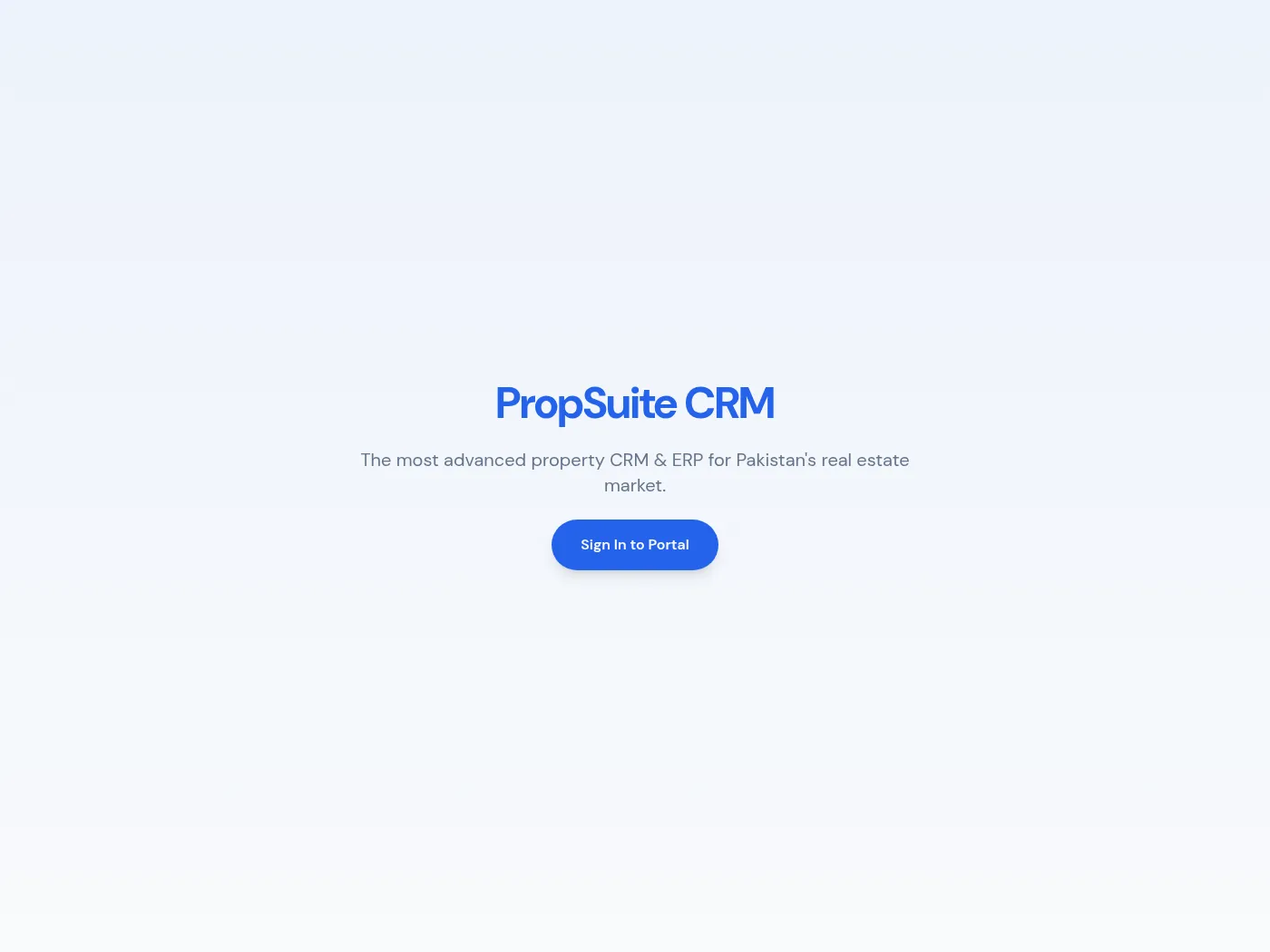 PropSuite CRM ERP