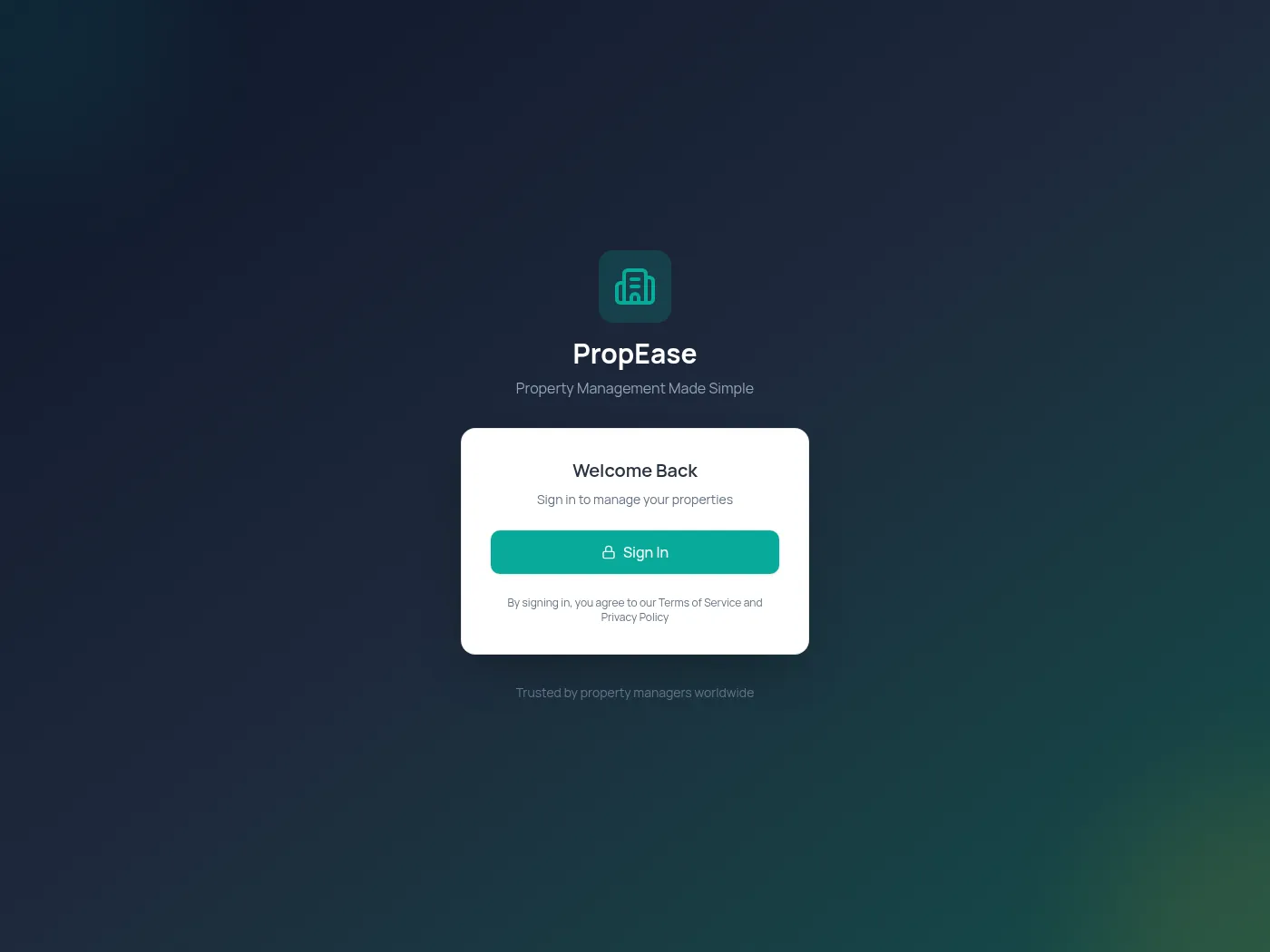PropEase Manager