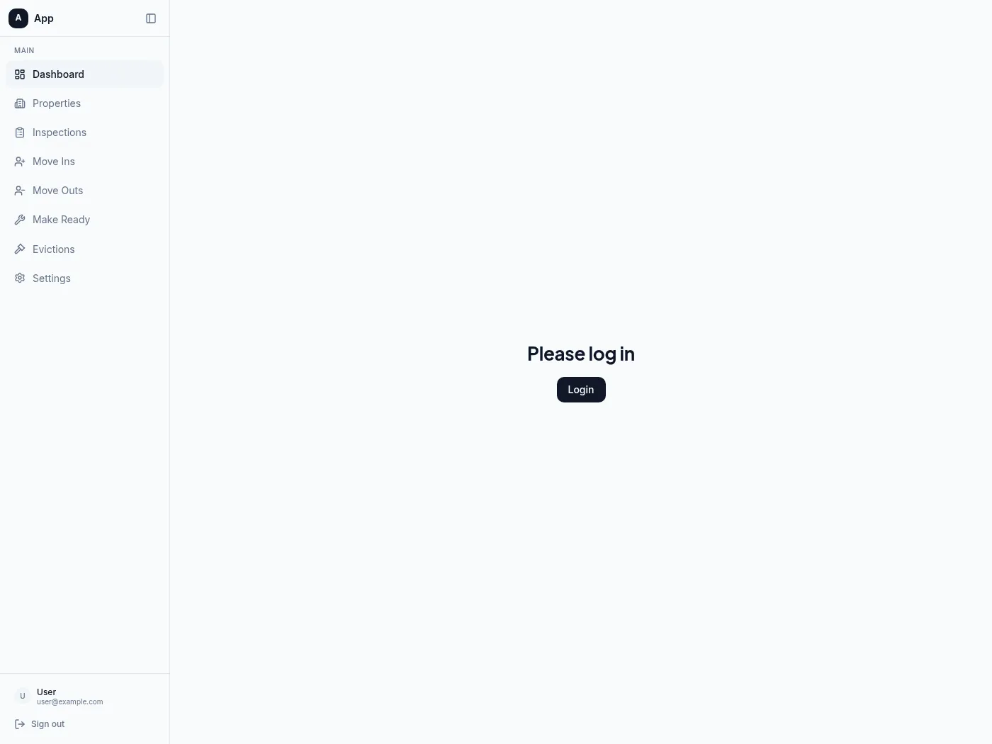 PropManage Tracker