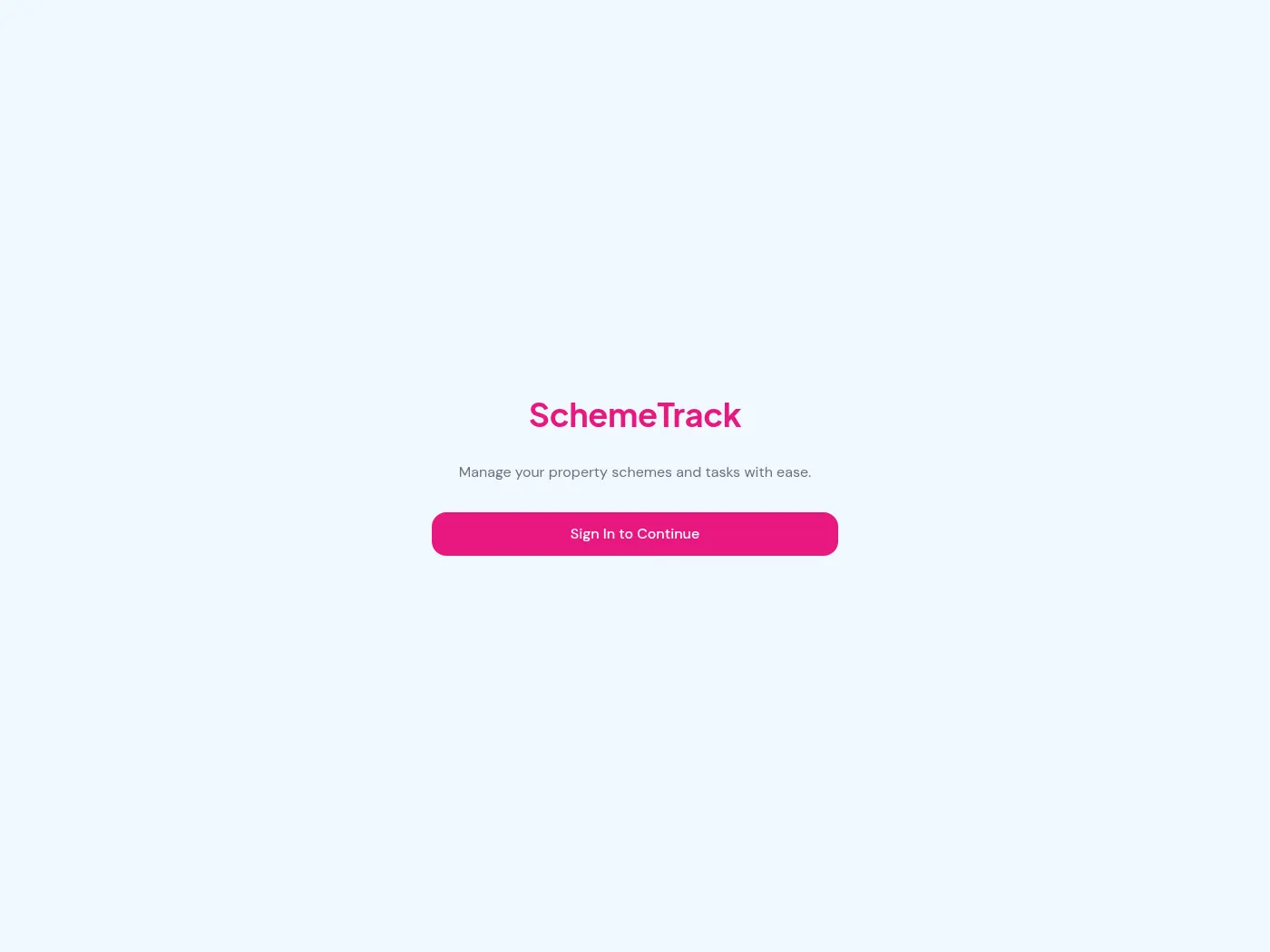 SchemeTrack Property Manager
