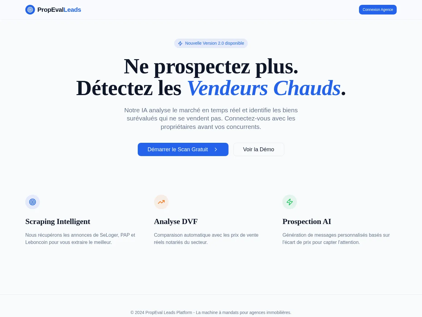 PropEval Leads Platform