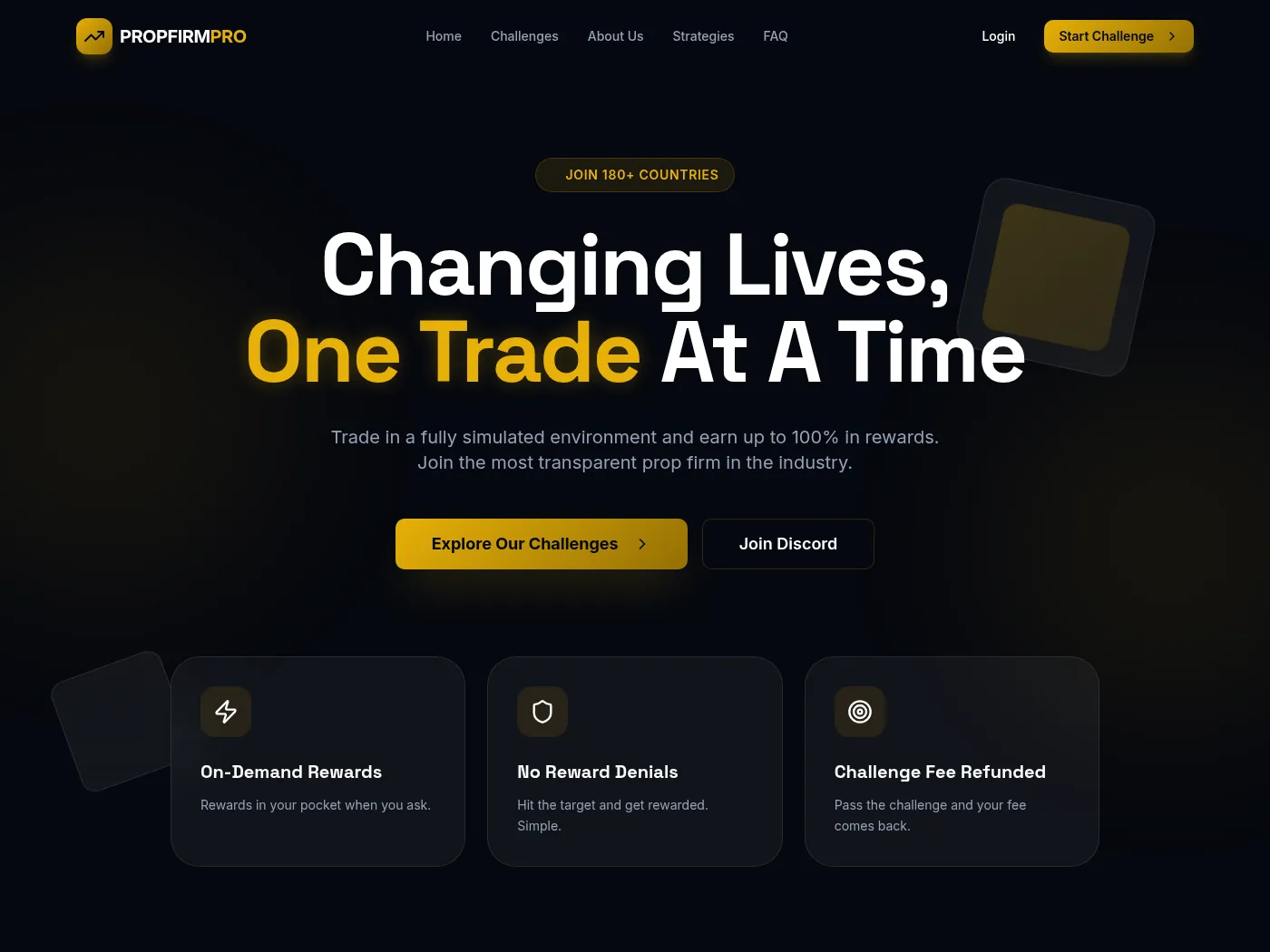 PropFirm Pro Website