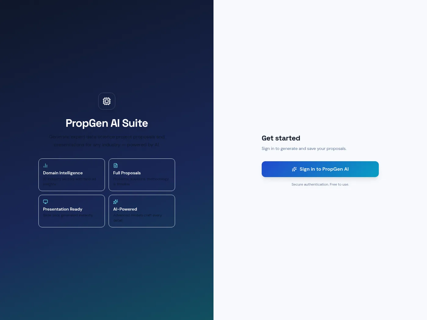 PropGen AI Suite