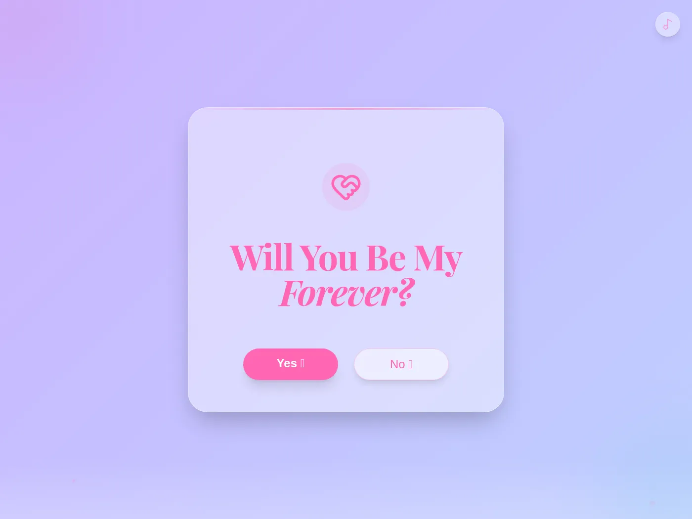 Forever Proposal Site