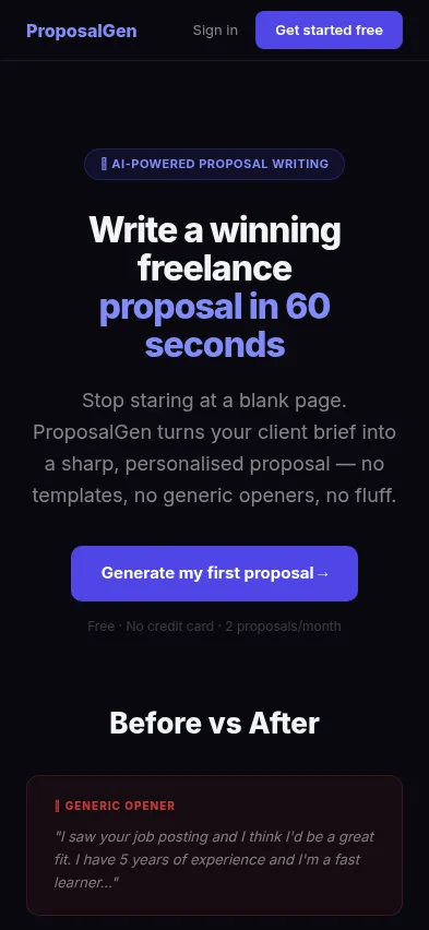 ProposalGen