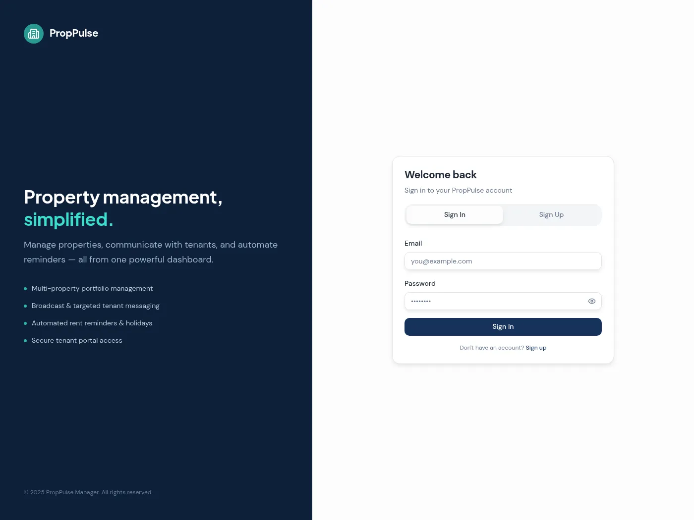 PropPulse Manager