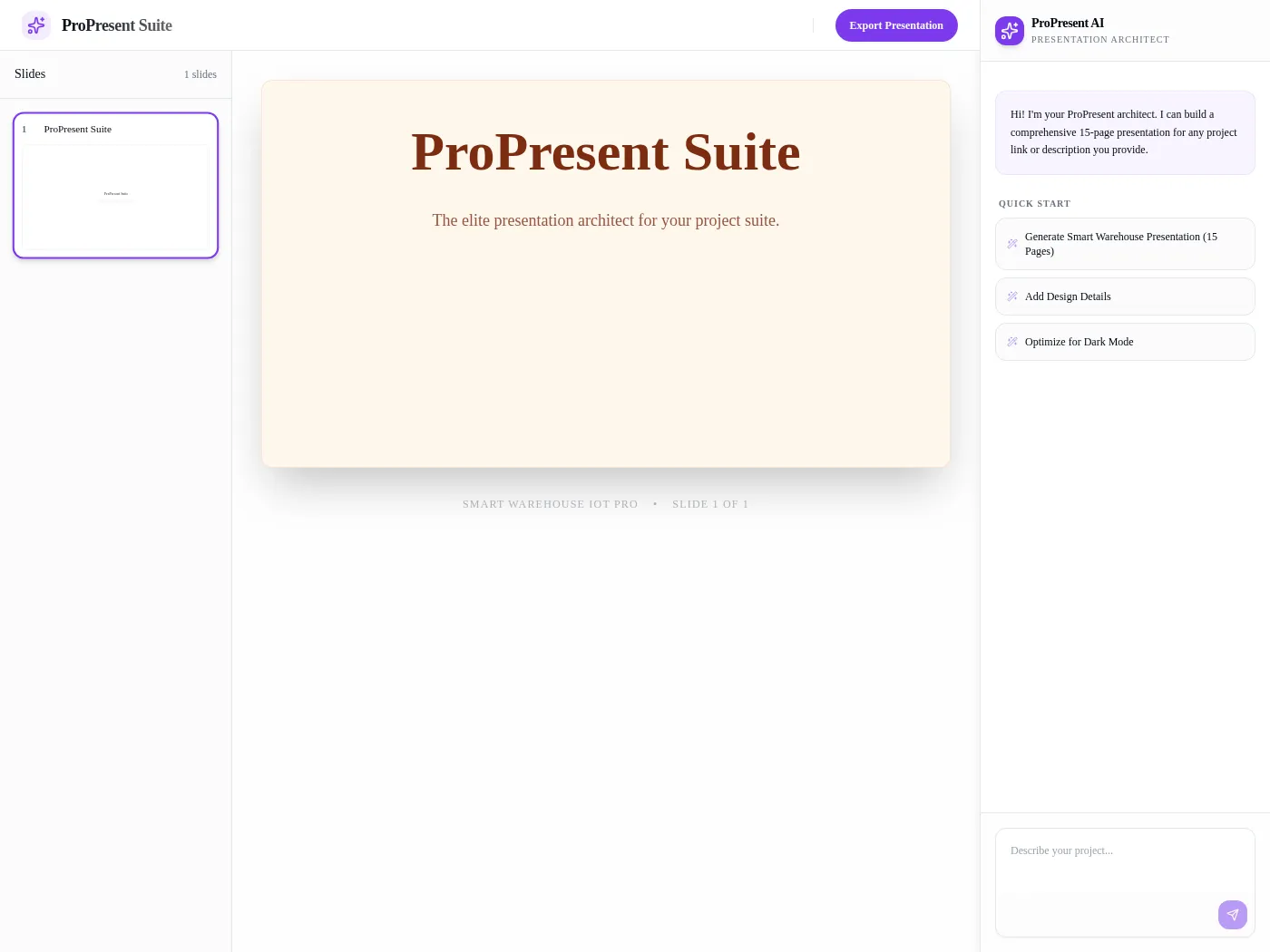 ProPresent Project Suite