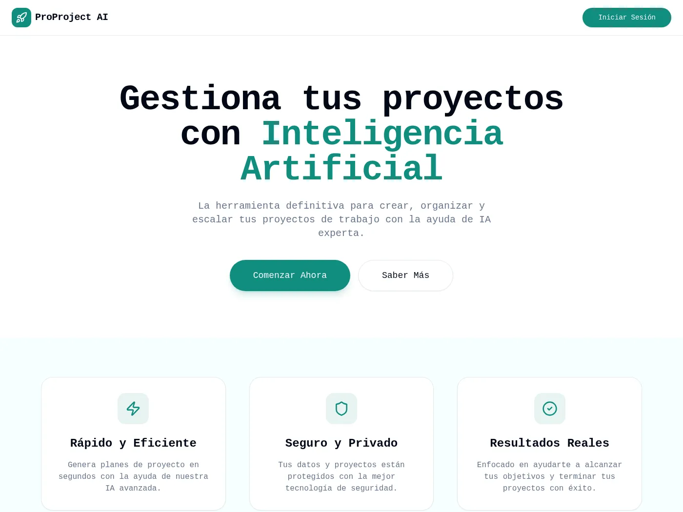 ProProject AI Chat