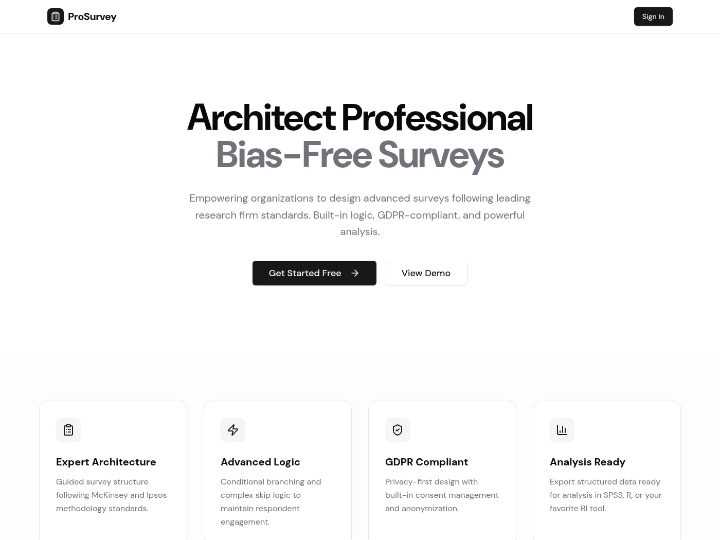 ProSurvey Architect