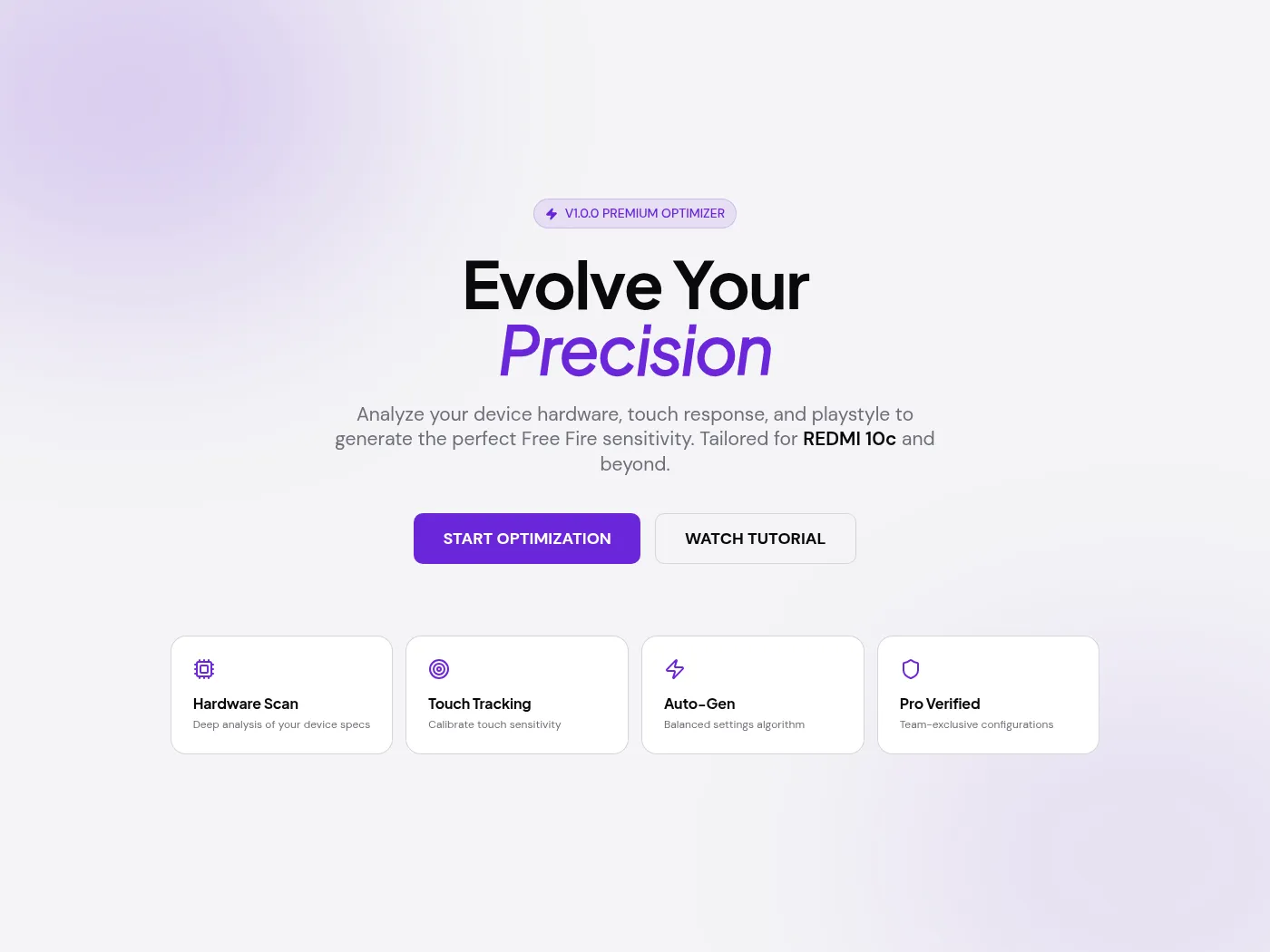 ProSensi Optimizer