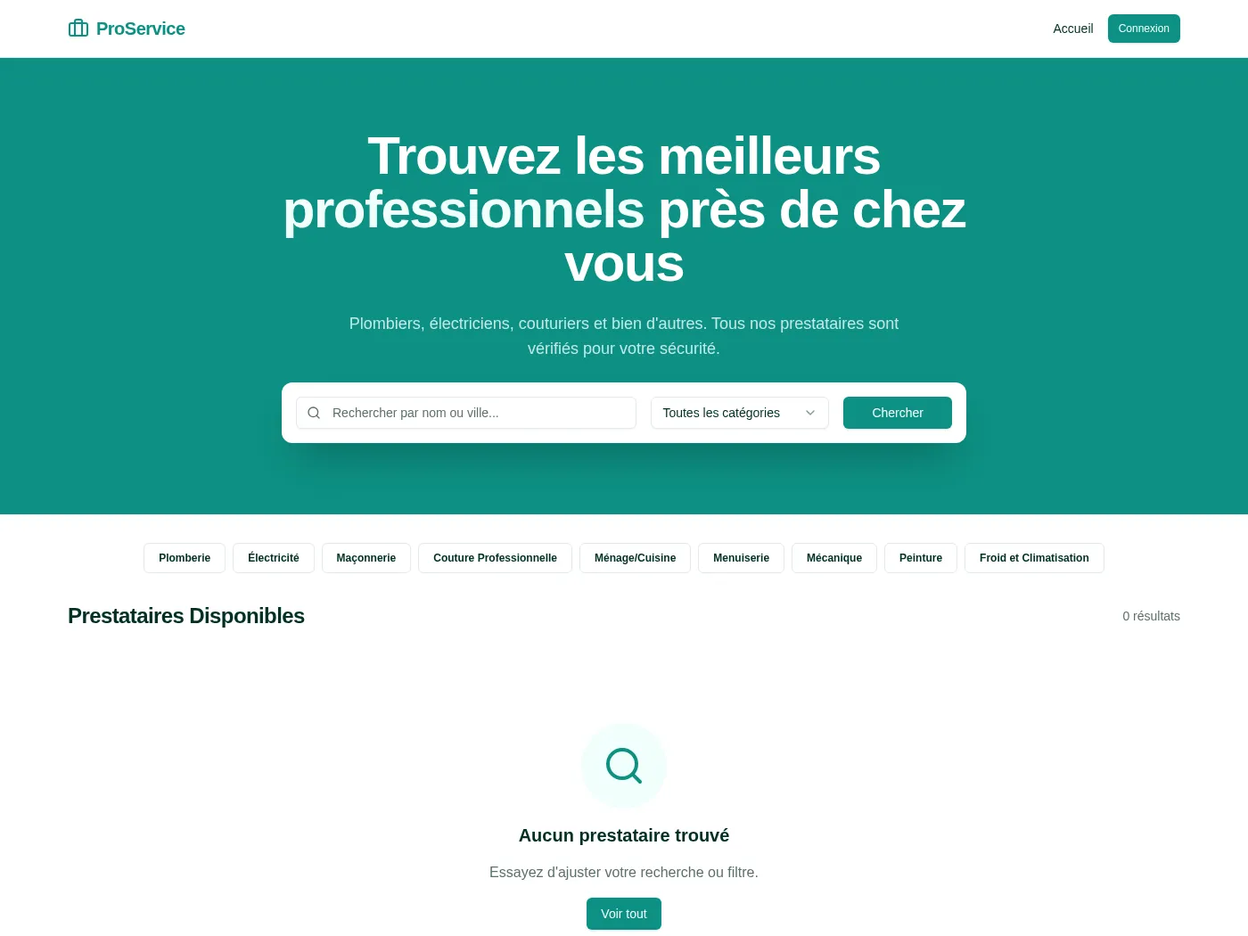 ProService Connection Platform