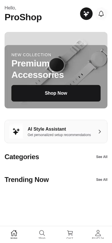 ProShop Mobile