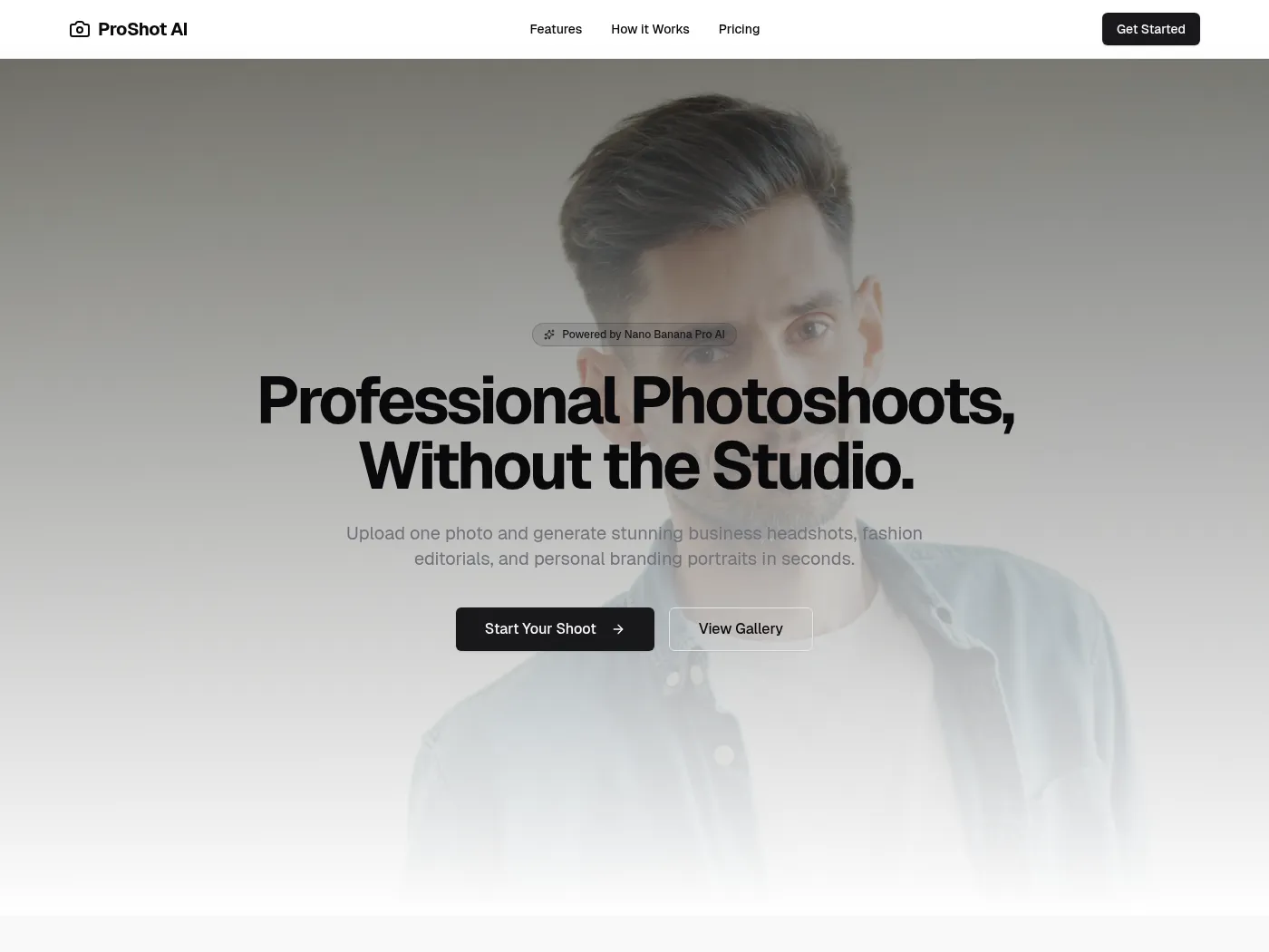 ProShot AI Studio